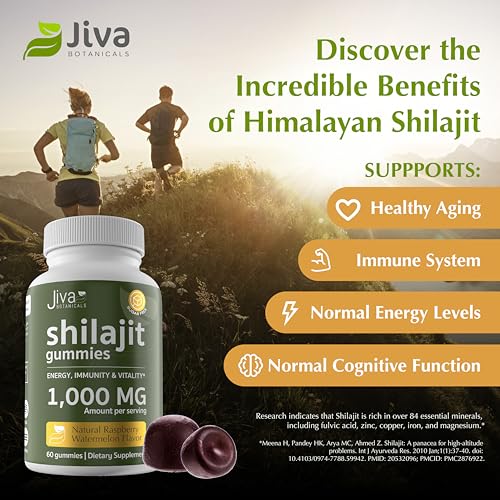 1000mg shilajit gummies for men and women
