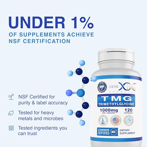 1000mg TMG for optimal wellness