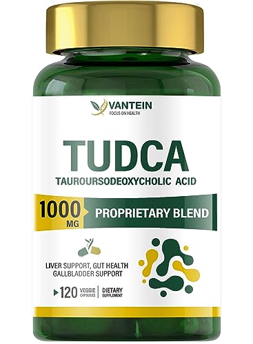 1000mg TUDCA detox capsules