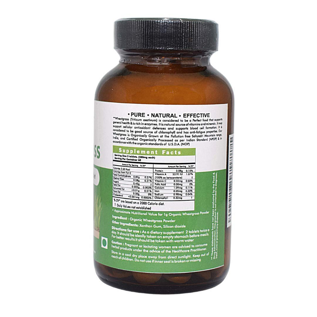 1000mg wheatgrass for immune support