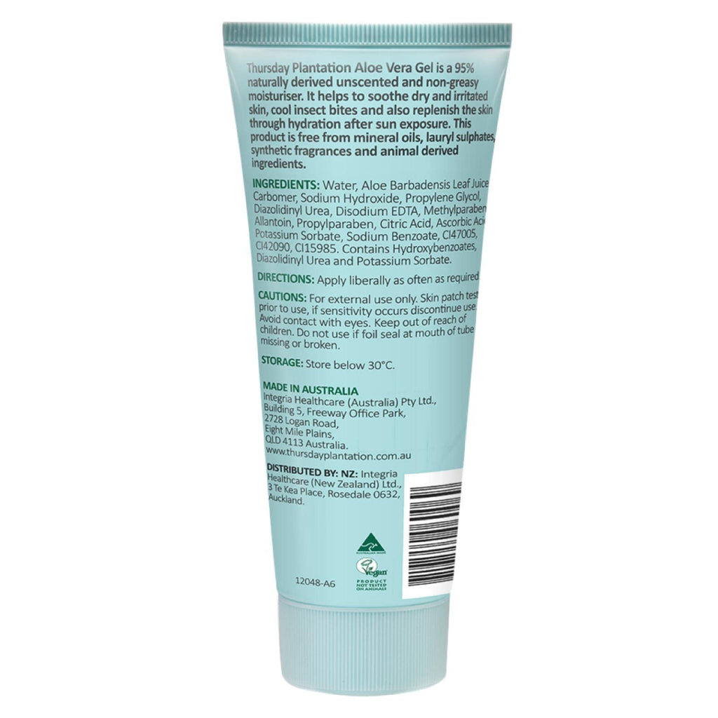 100g aloe vera gel for hydration