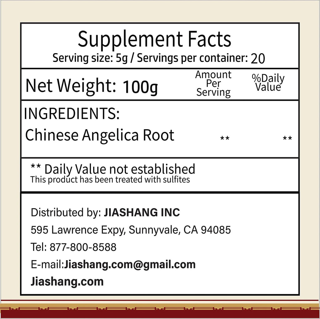 100g dong quai for women's health
