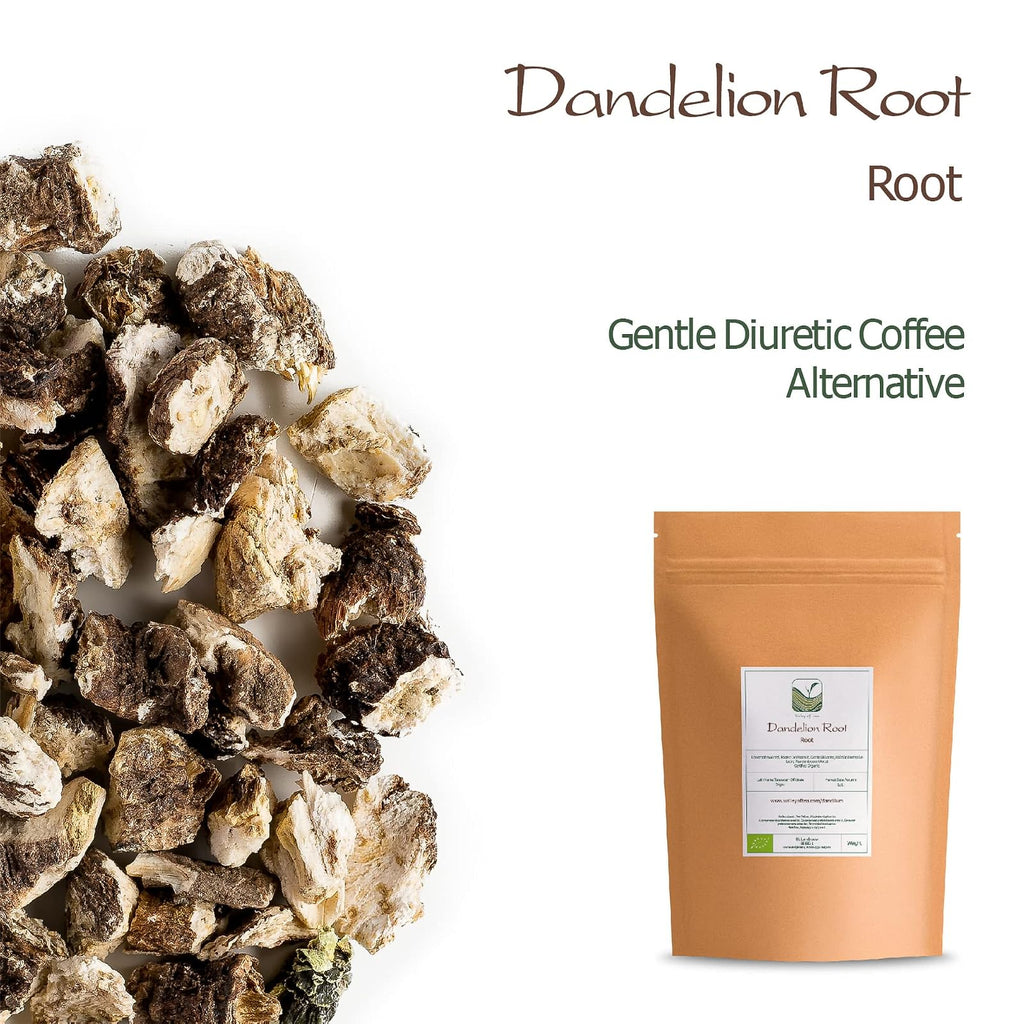 100g dried dandelion root for detox