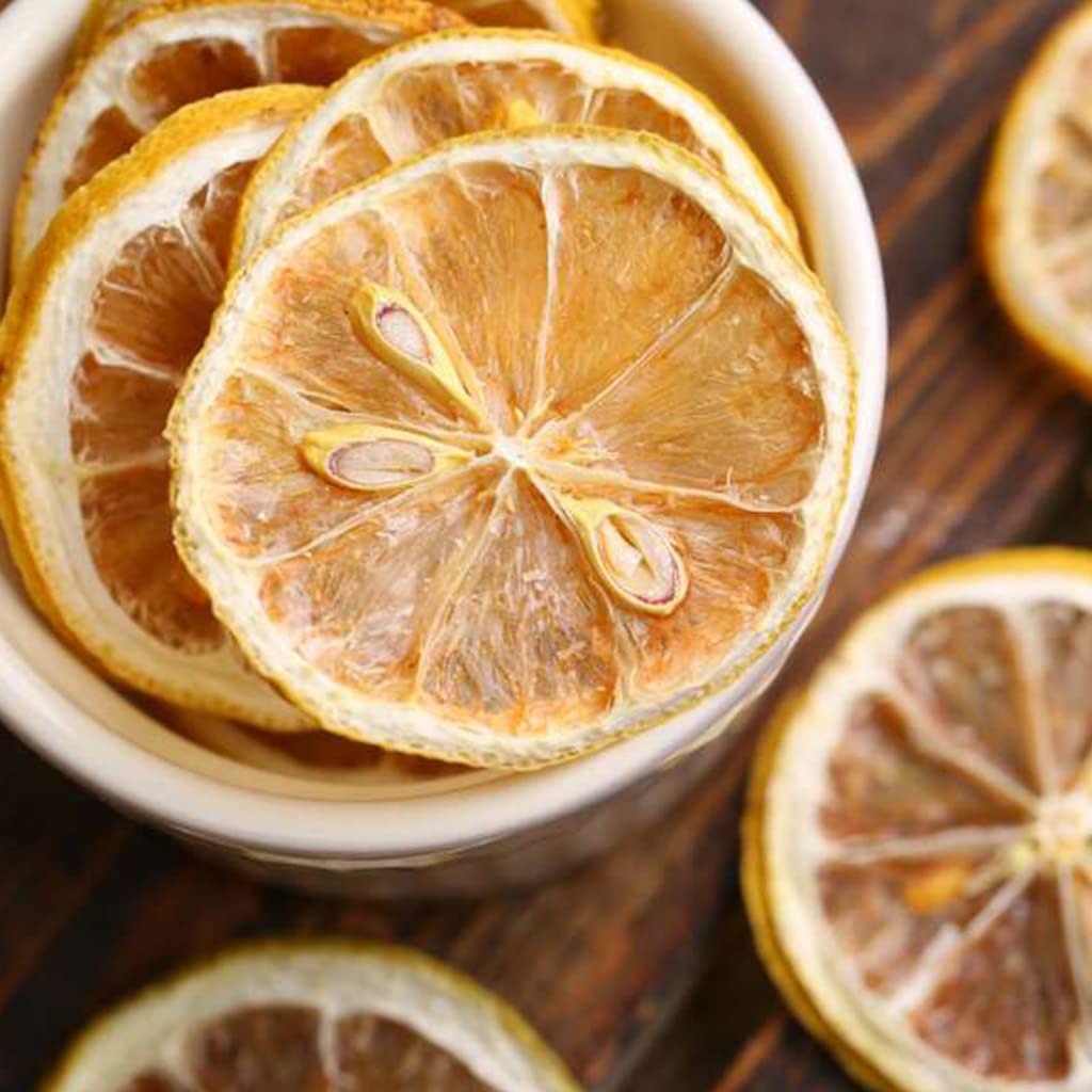 100g dried lemon slices for infusions