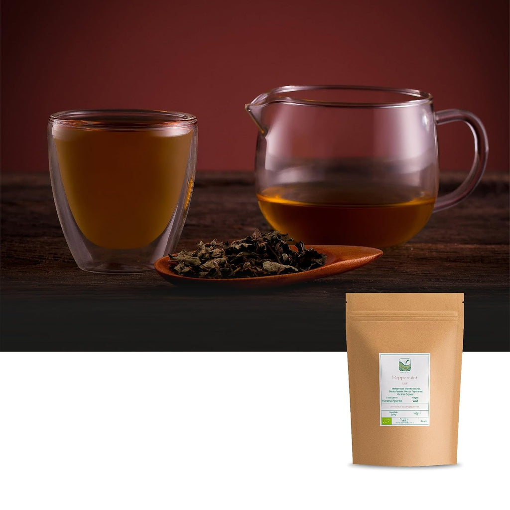 100g dried peppermint tea for relaxation