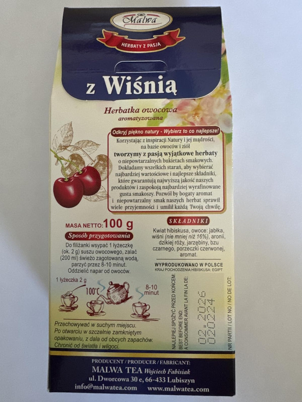 100g herbal tea for relaxation