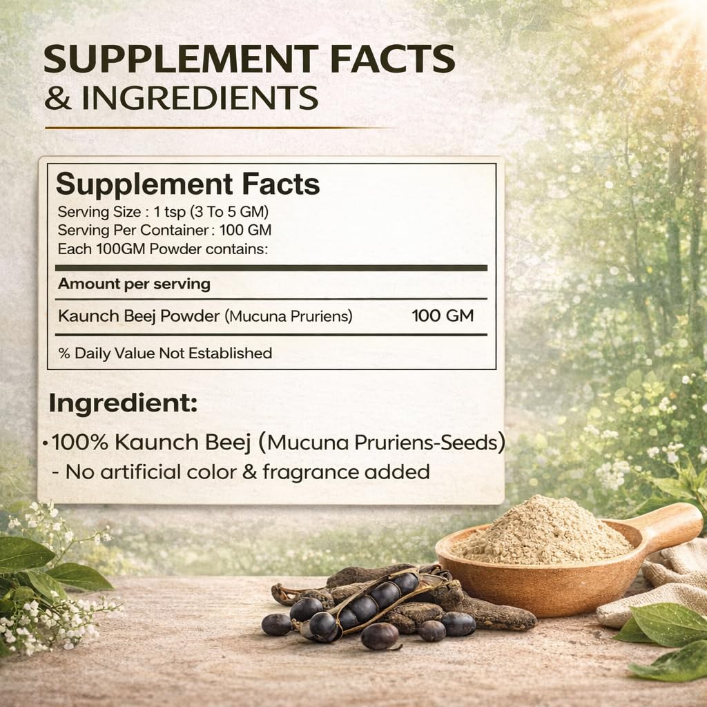 100g Kaunch Beej Powder benefits