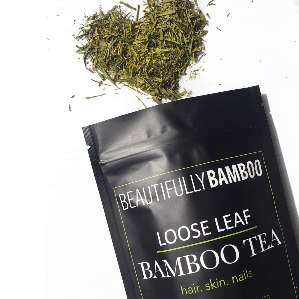 100g loose leaf bamboo tea