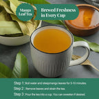 100g pack of dried mango leaves