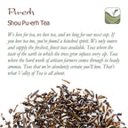 100g ripe pu erh tea for brewing