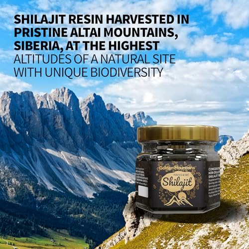 100g shilajit with measuring spoon