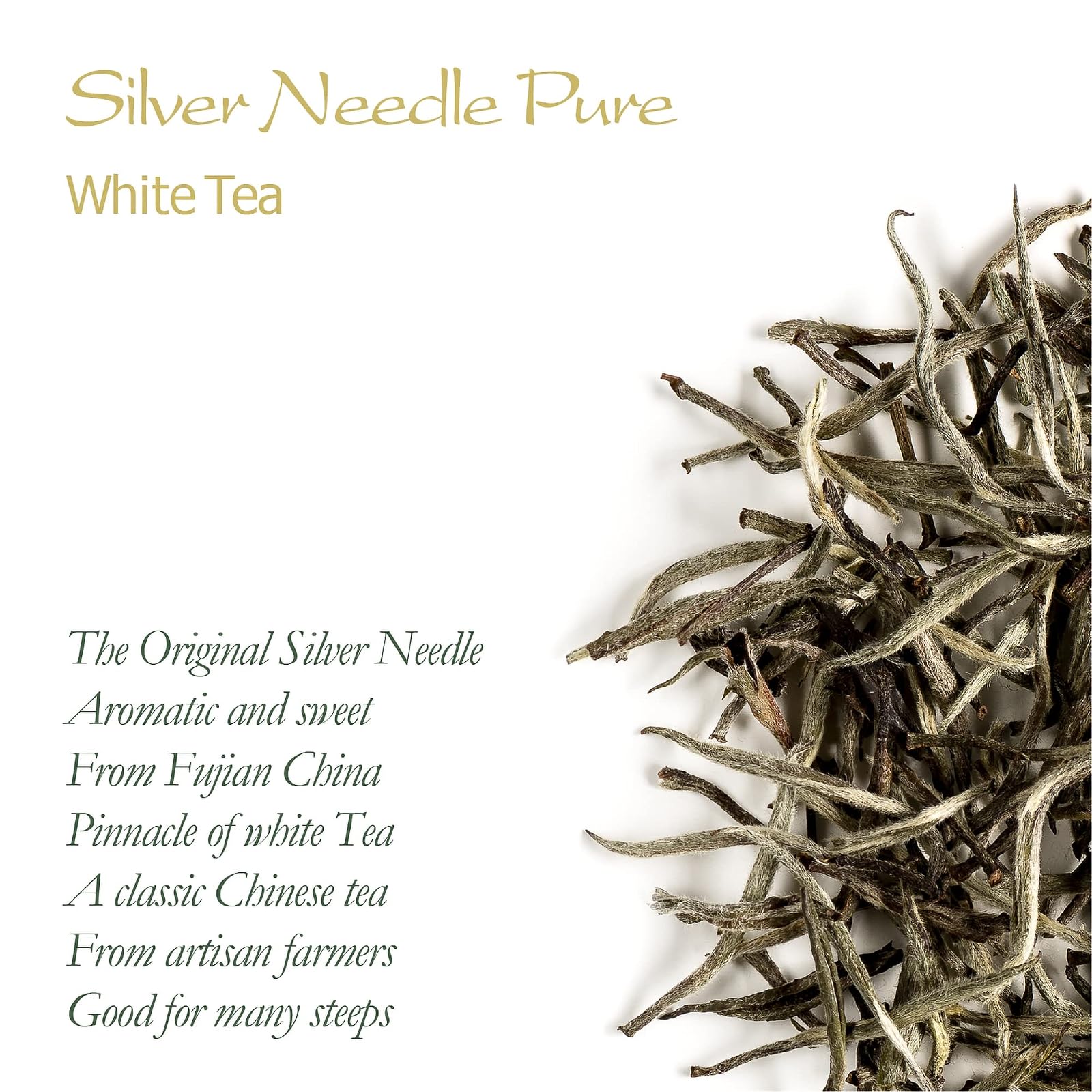 100g silver needle white tea