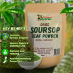 100g soursop leaf powder benefits