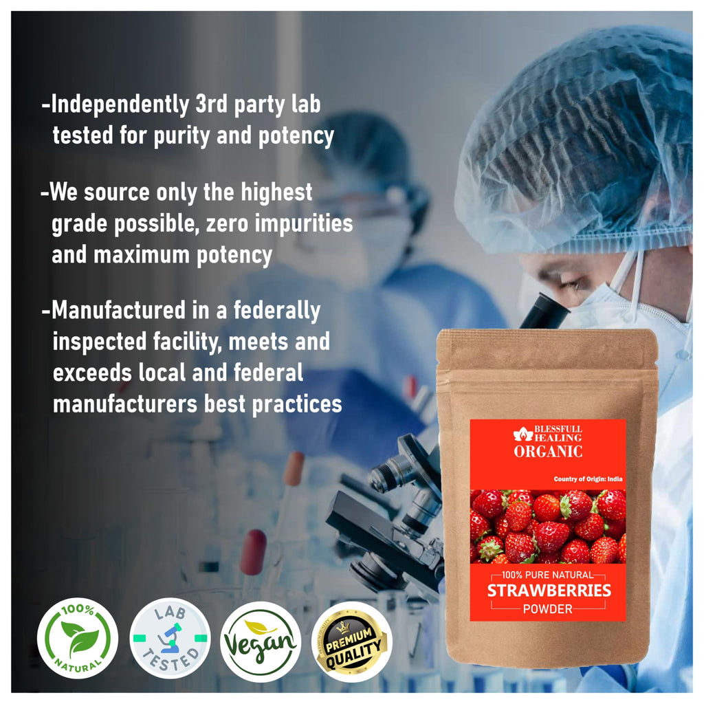 100g strawberry powder for wellness