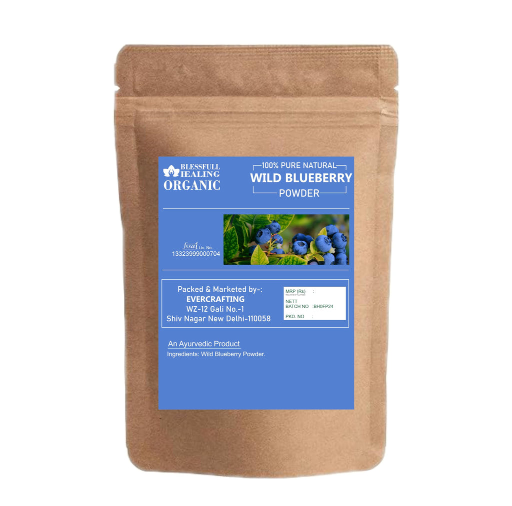 100g wild blueberry powder nutrition