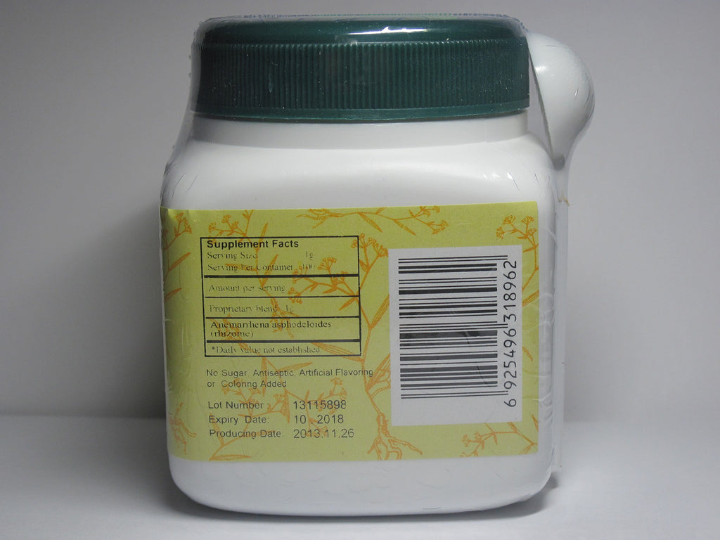 100g Zhi Mu Anemarrhena rhizome