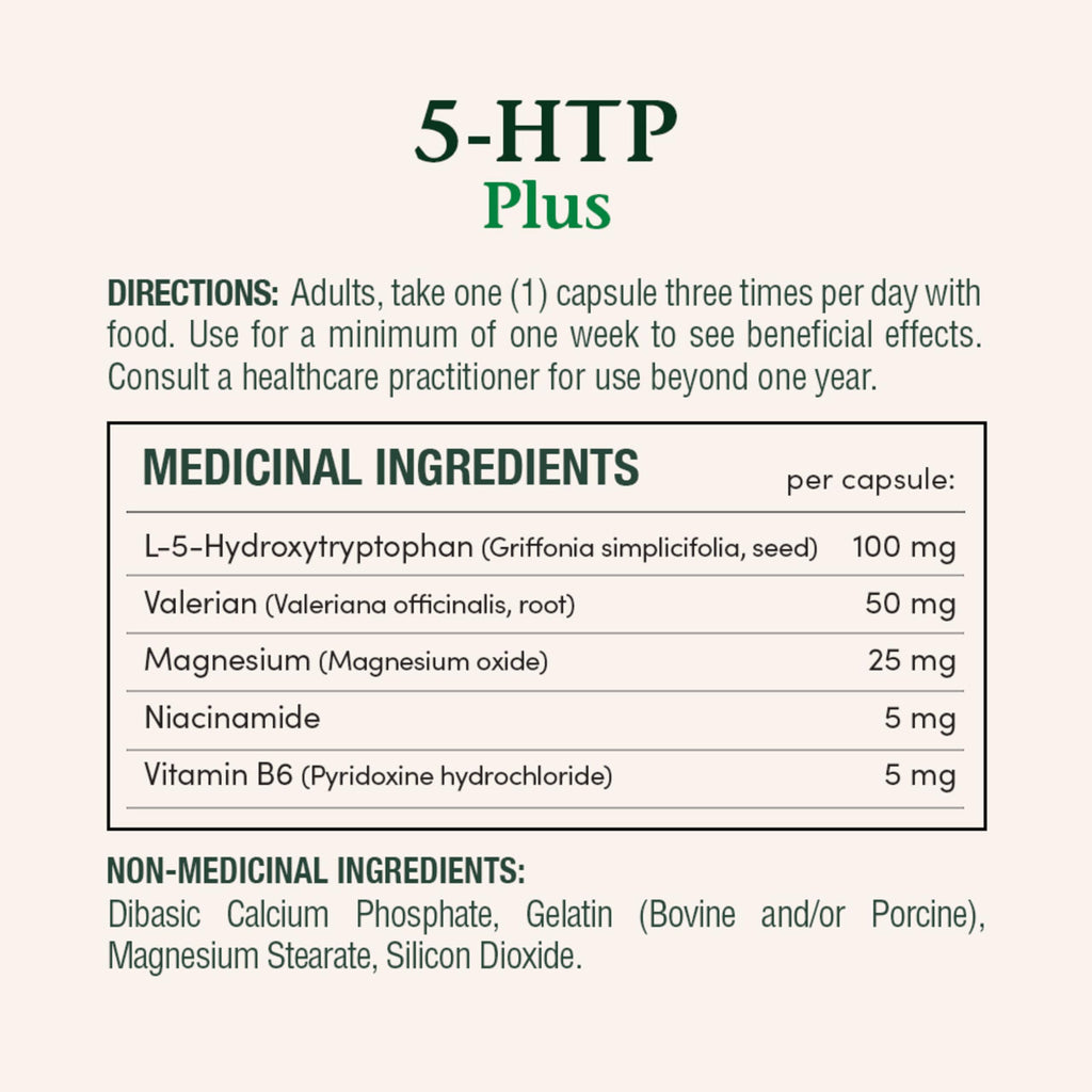 100mg 5-HTP for emotional balance