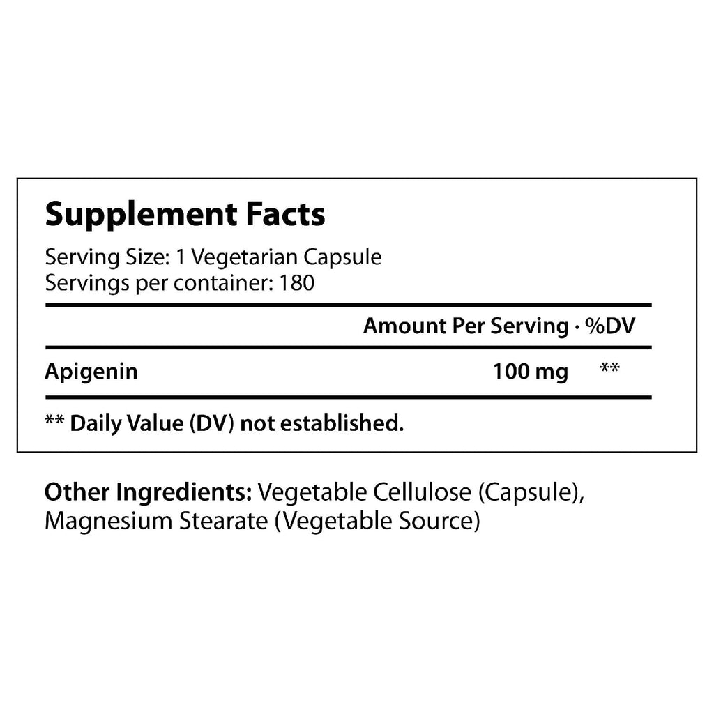 100mg Apigenin capsules for health