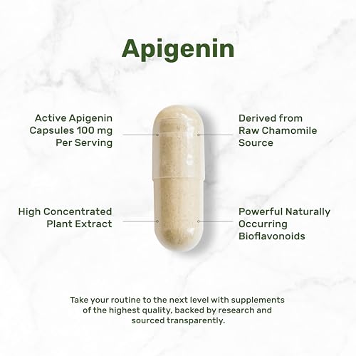 100mg apigenin per serving