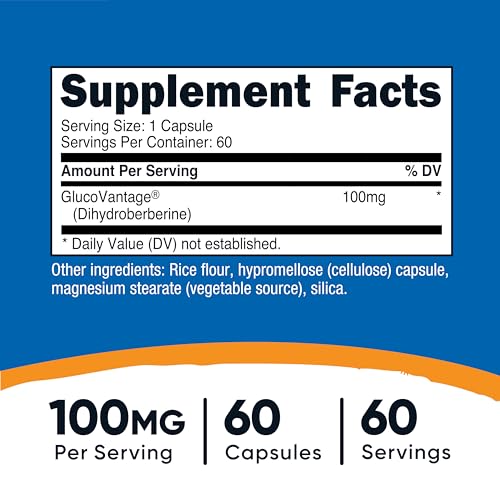 100mg Dihydroberberine for optimal wellness