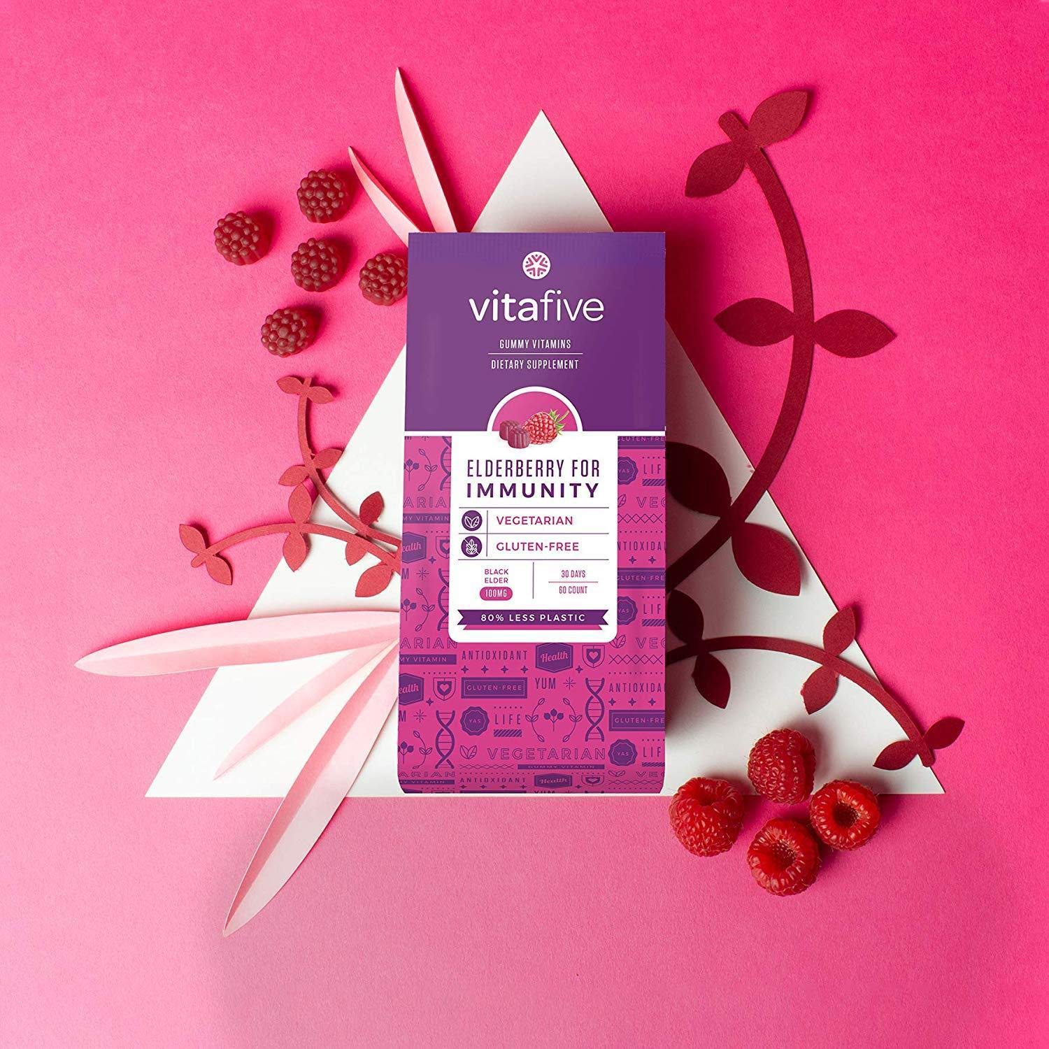 100mg elderberry gummies with vitamin C