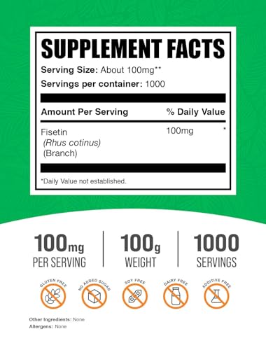 100mg fisetin for daily wellness