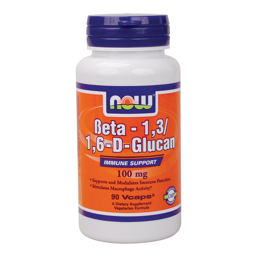 100mg glucan immune support supplement