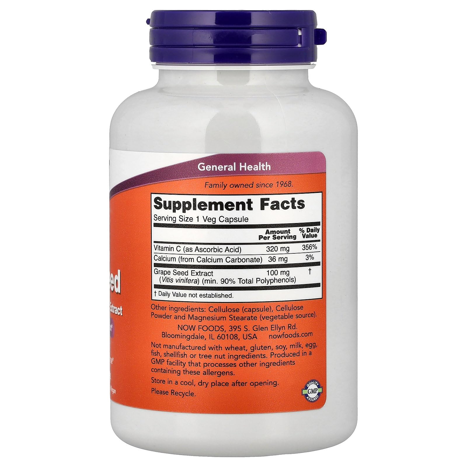 100mg grape seed extract dosage