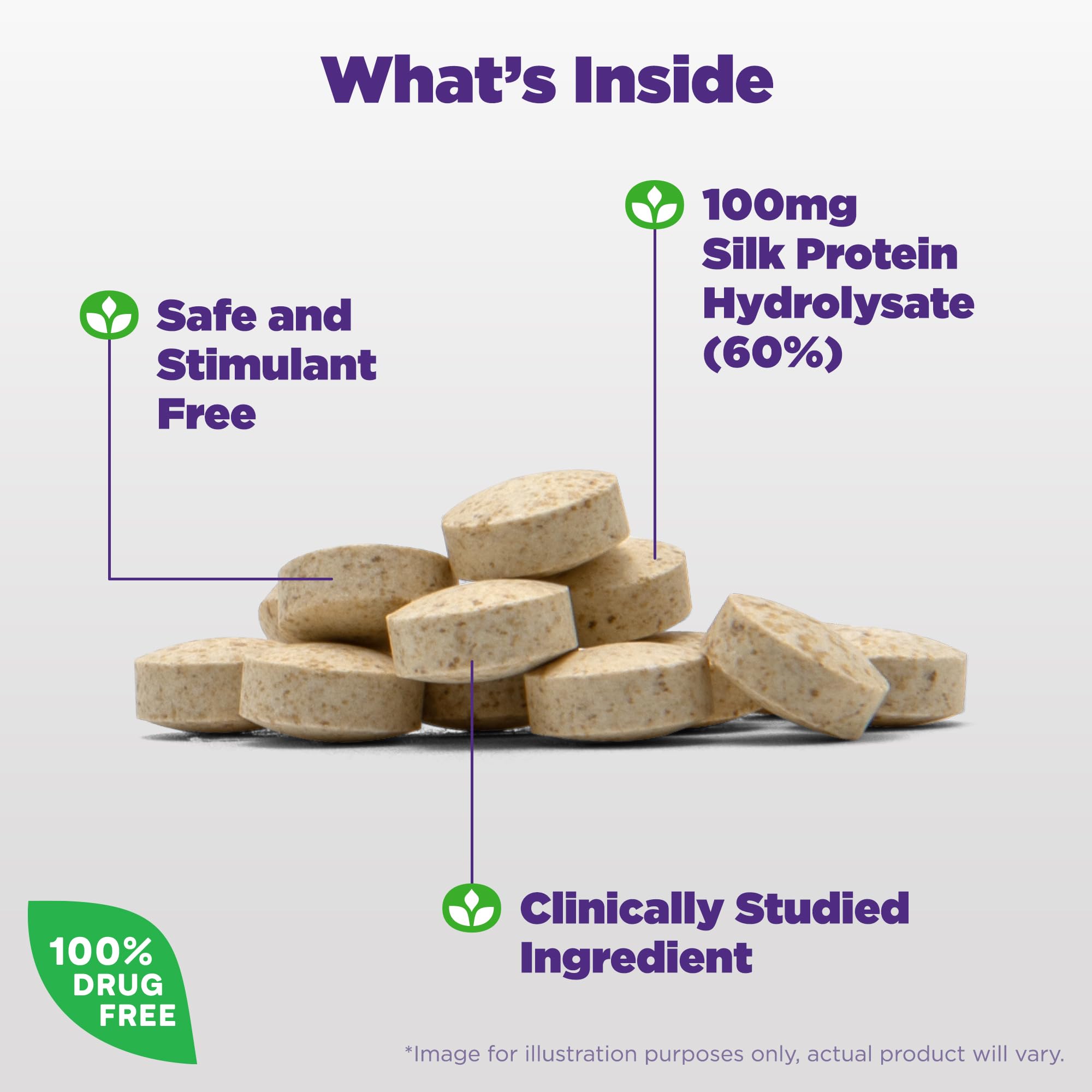 100mg protein hydrolysate for brain support