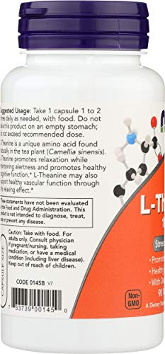100mg Theanine for anxiety support