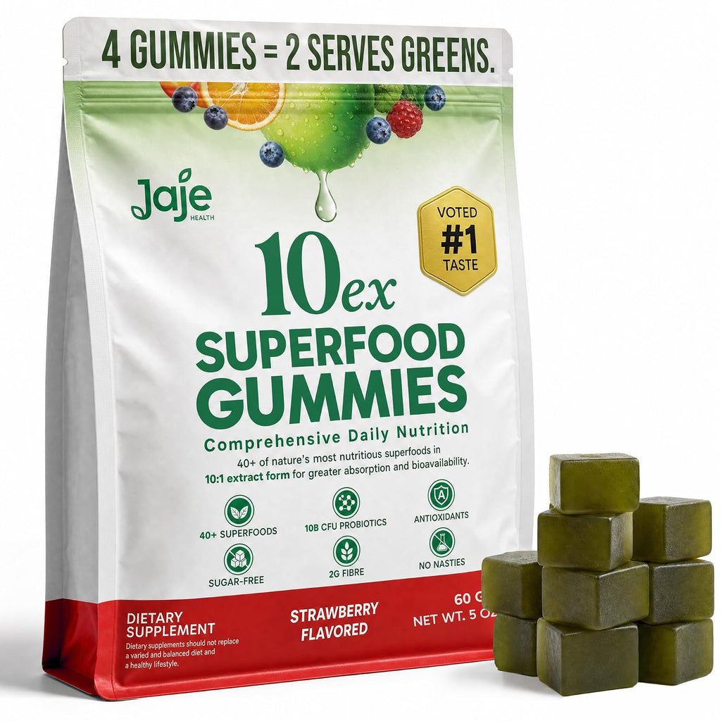10ex Super Greens Gummies for digestion