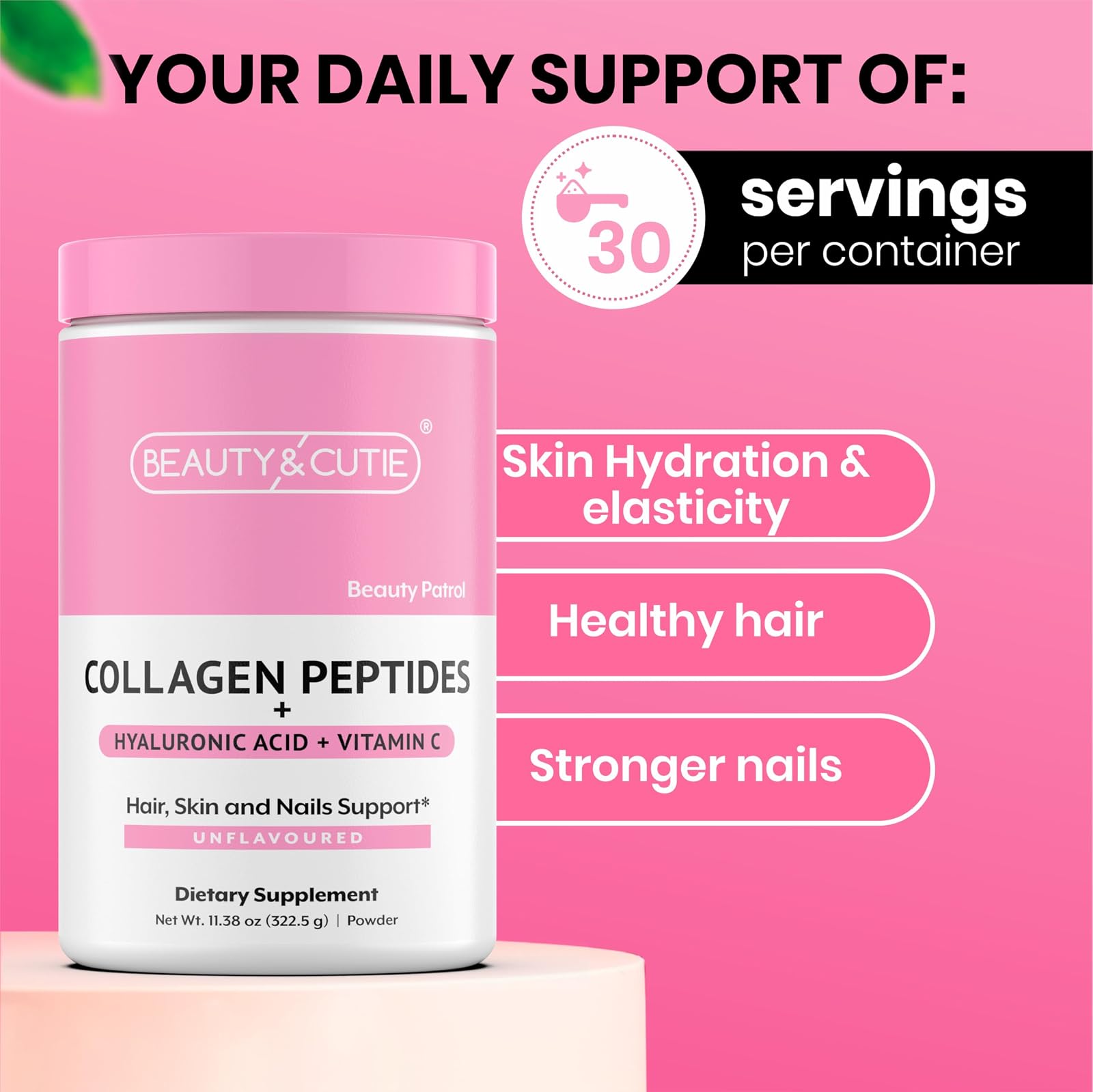 10g collagen peptides for daily use
