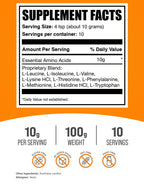 10g Essential Amino Acids for muscle recovery