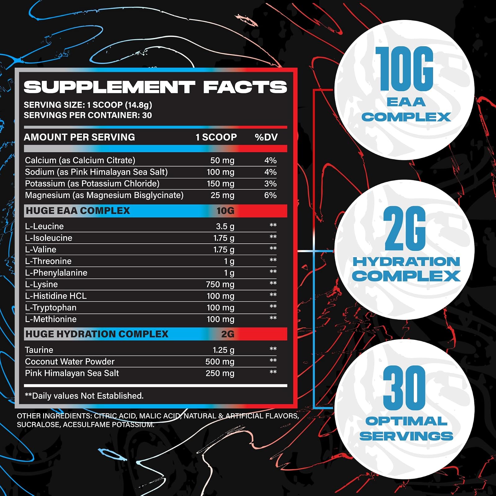 10g essential amino acids per serving