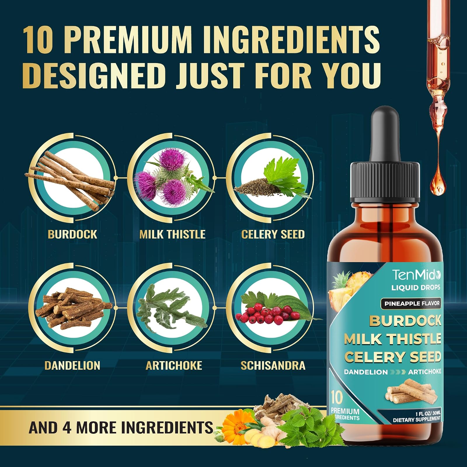 10in1 burdock root health benefits