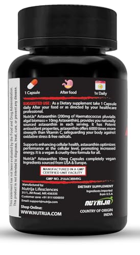 10mg astaxanthin for wellness