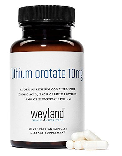 10mg Lithium Orotate for mood support