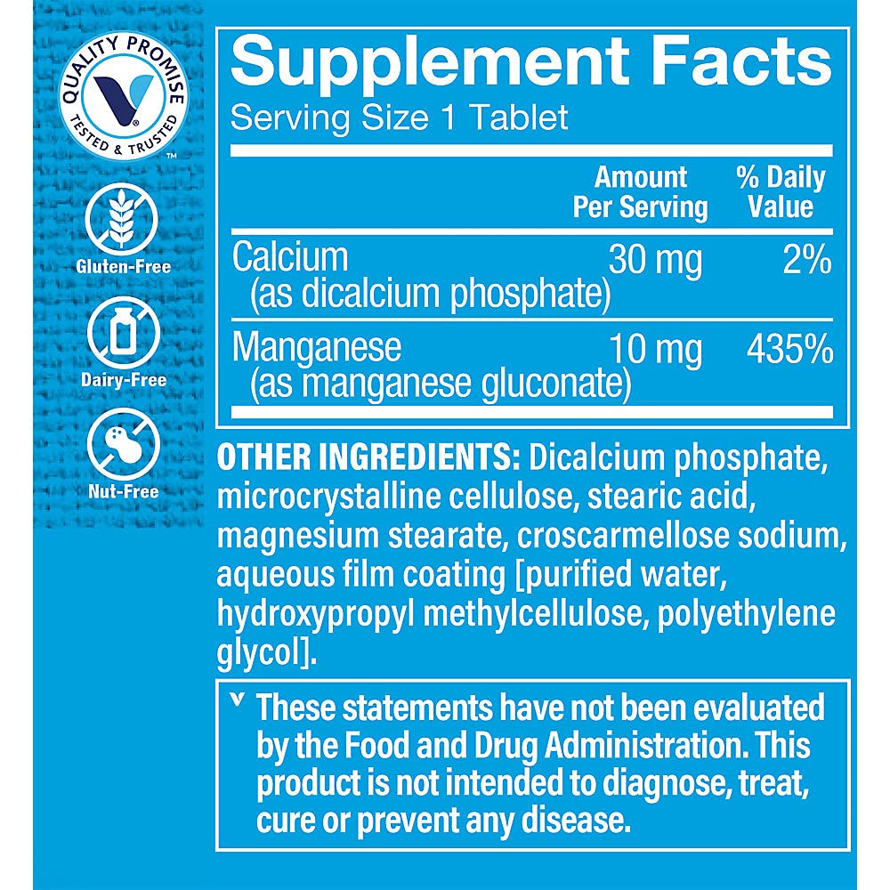 10MG manganese for daily nutrition