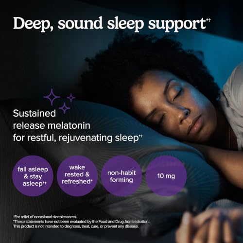 10mg melatonin for restful nights