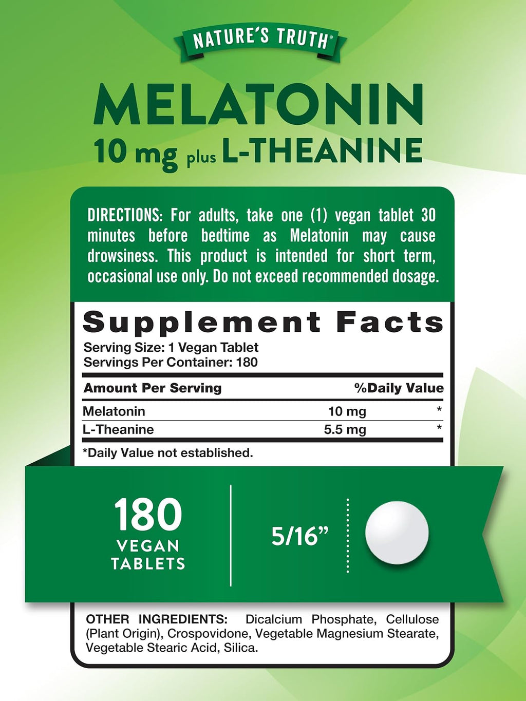 10mg melatonin for restful nights