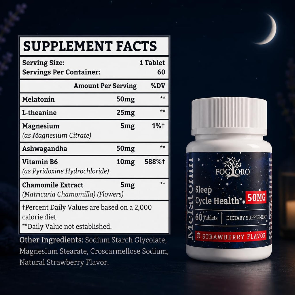 10mg melatonin for restful nights