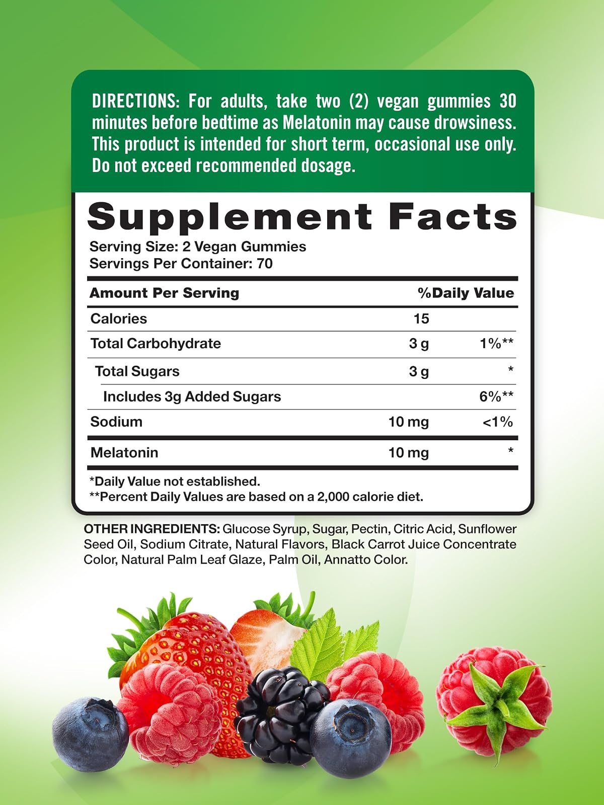 10mg melatonin gummies for relaxation