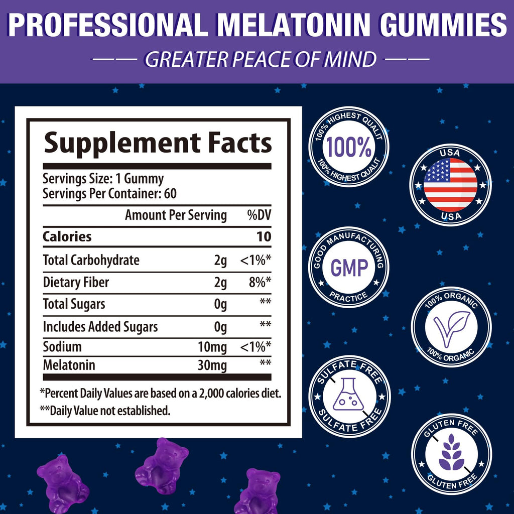 10mg melatonin gummies for relaxation