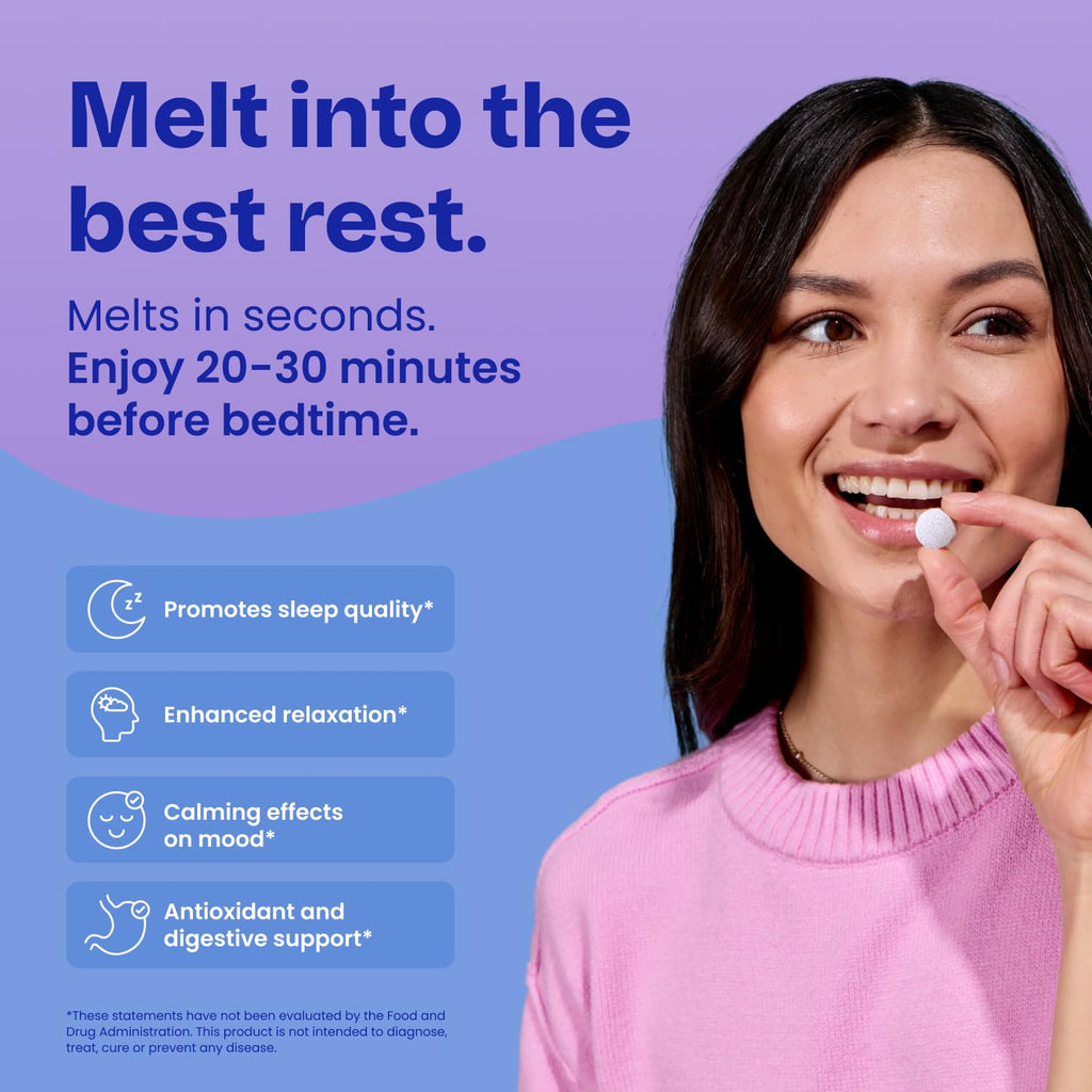 10mg melatonin mints for restful nights