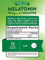 10mg melatonin tablets for better nights