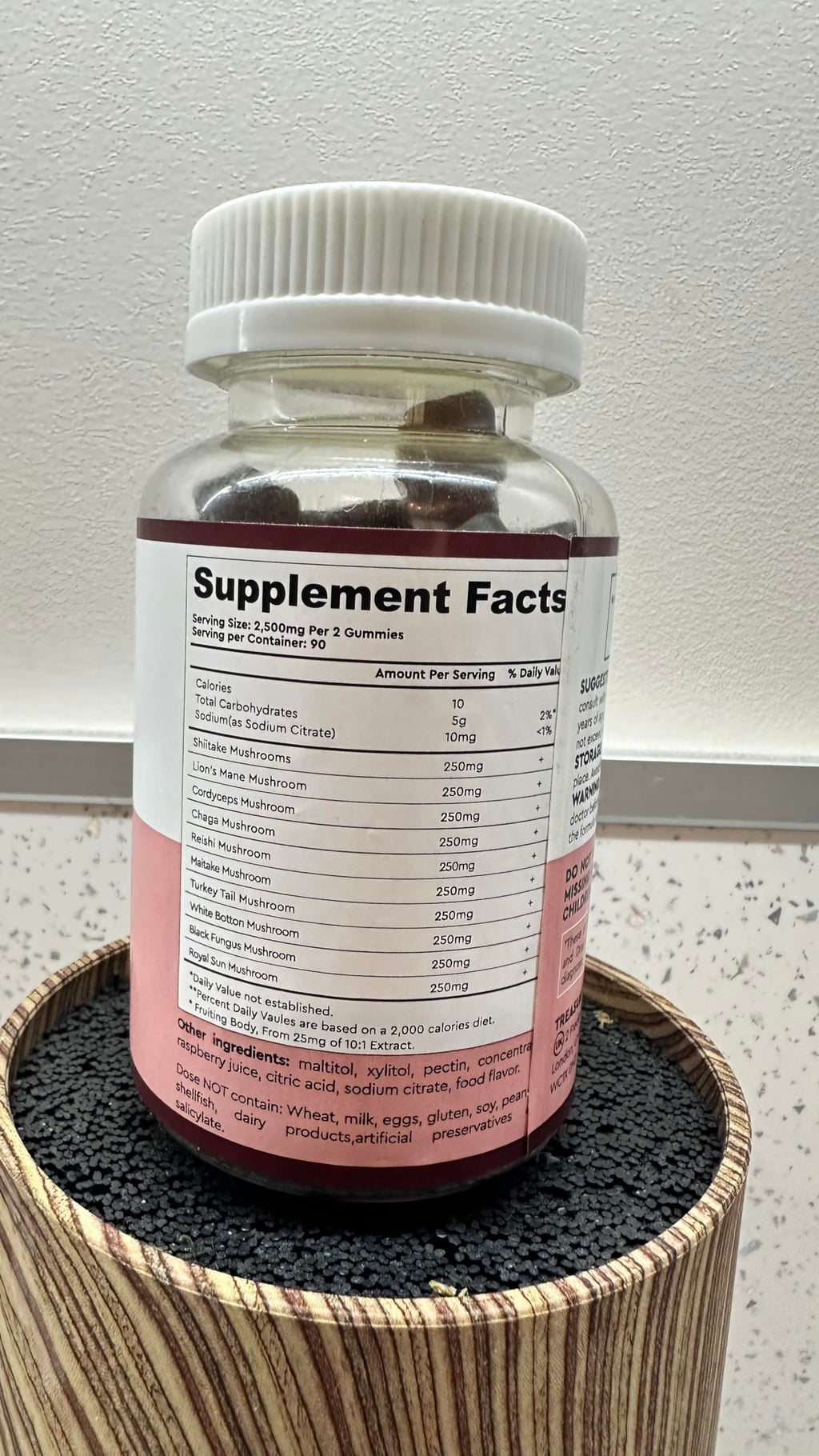 10x blend mushroom gummies for focus