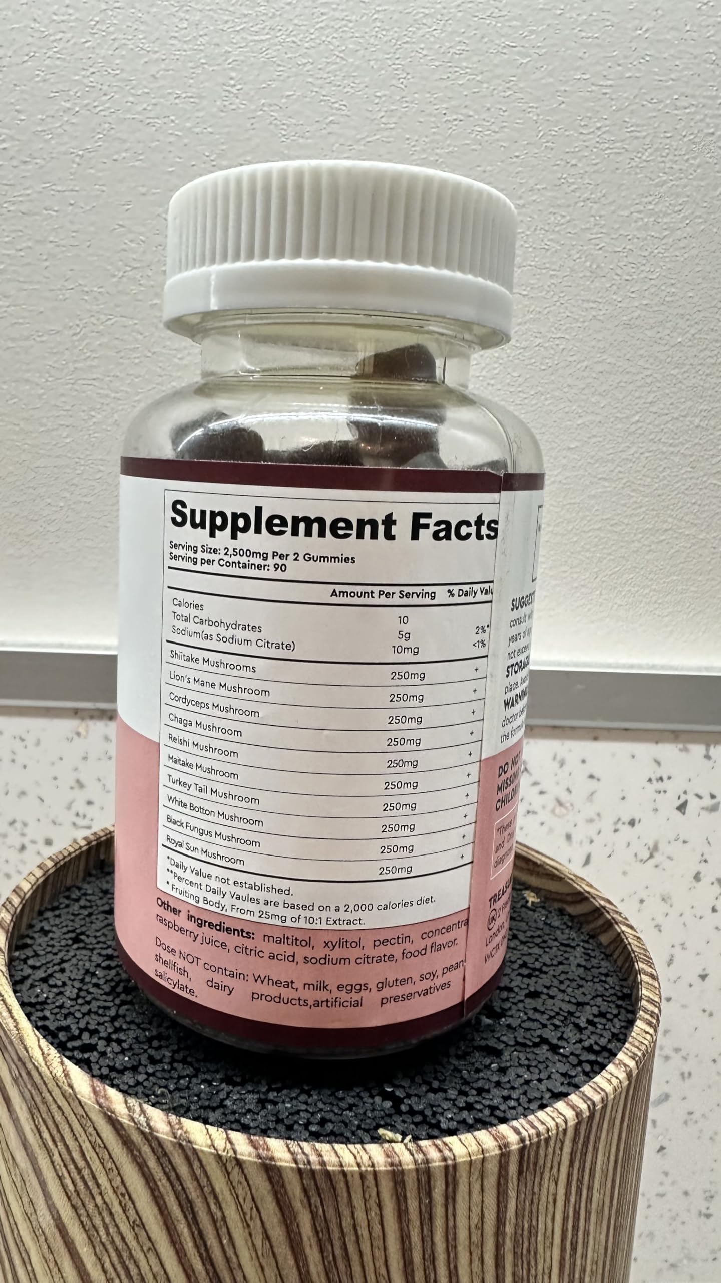10x blend mushroom gummies for focus