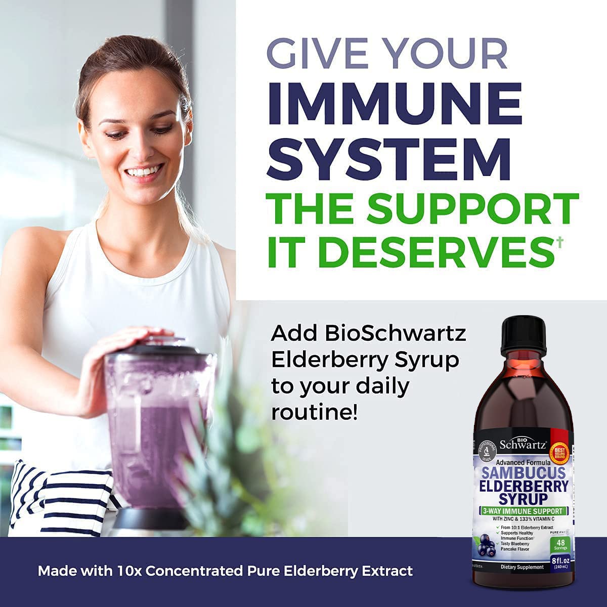10x concentrated elderberry syrup