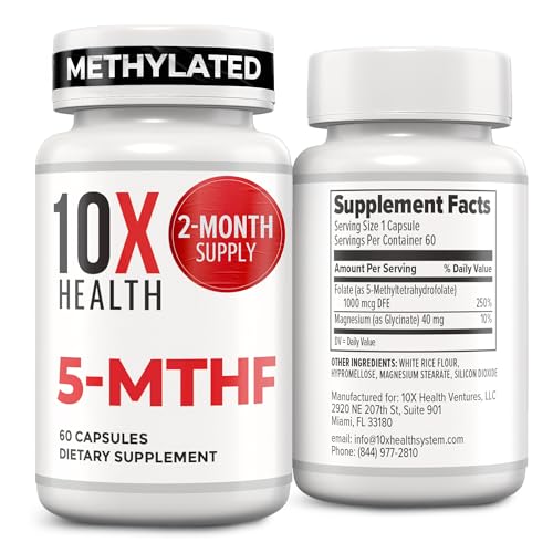 10X Health 5 MTHF capsules