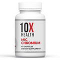 10X Health chromium supplement capsules
